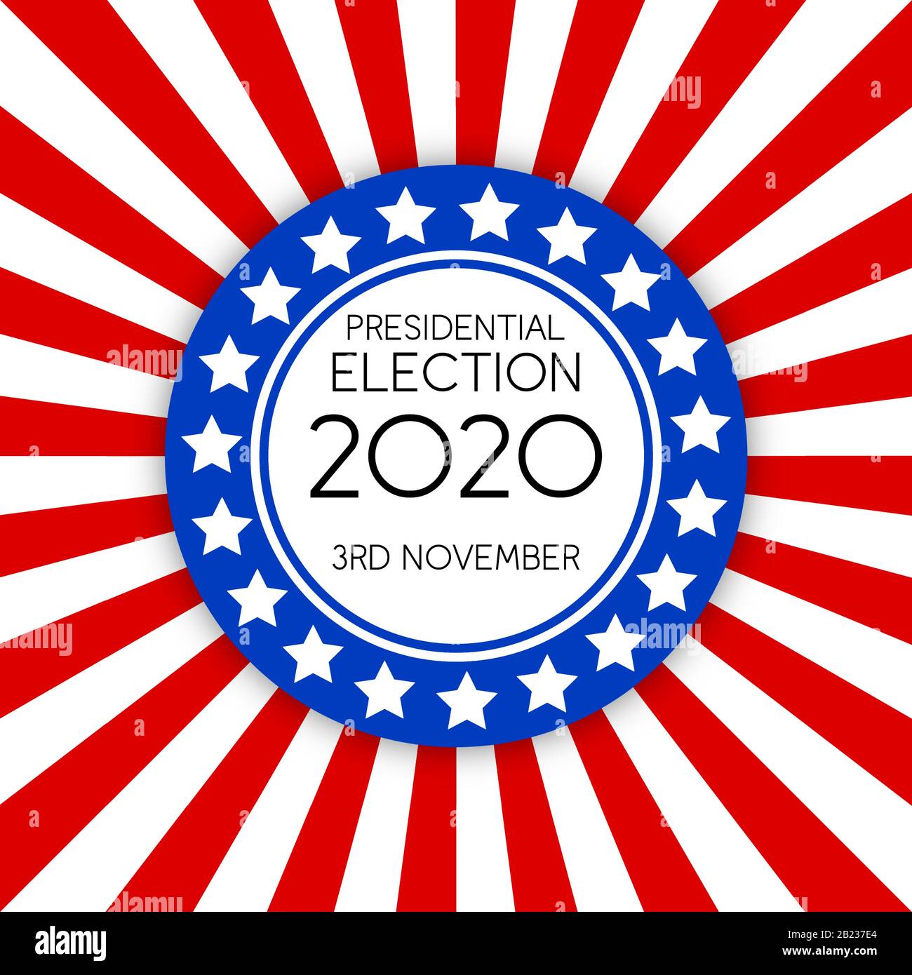 2020 USA Presidential Elections background. Banner for US elections ...