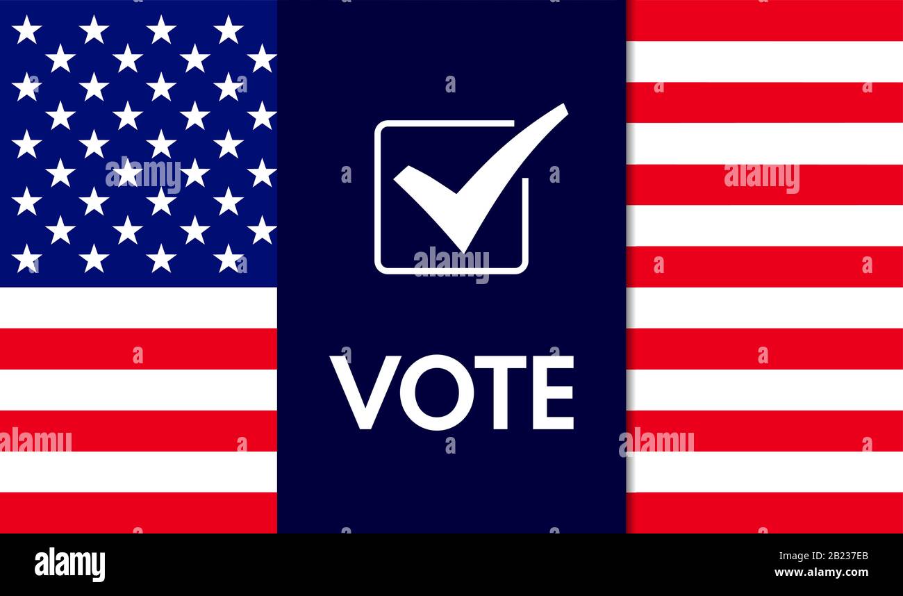 USA Elections background. Banner for US elections, voting concept ...