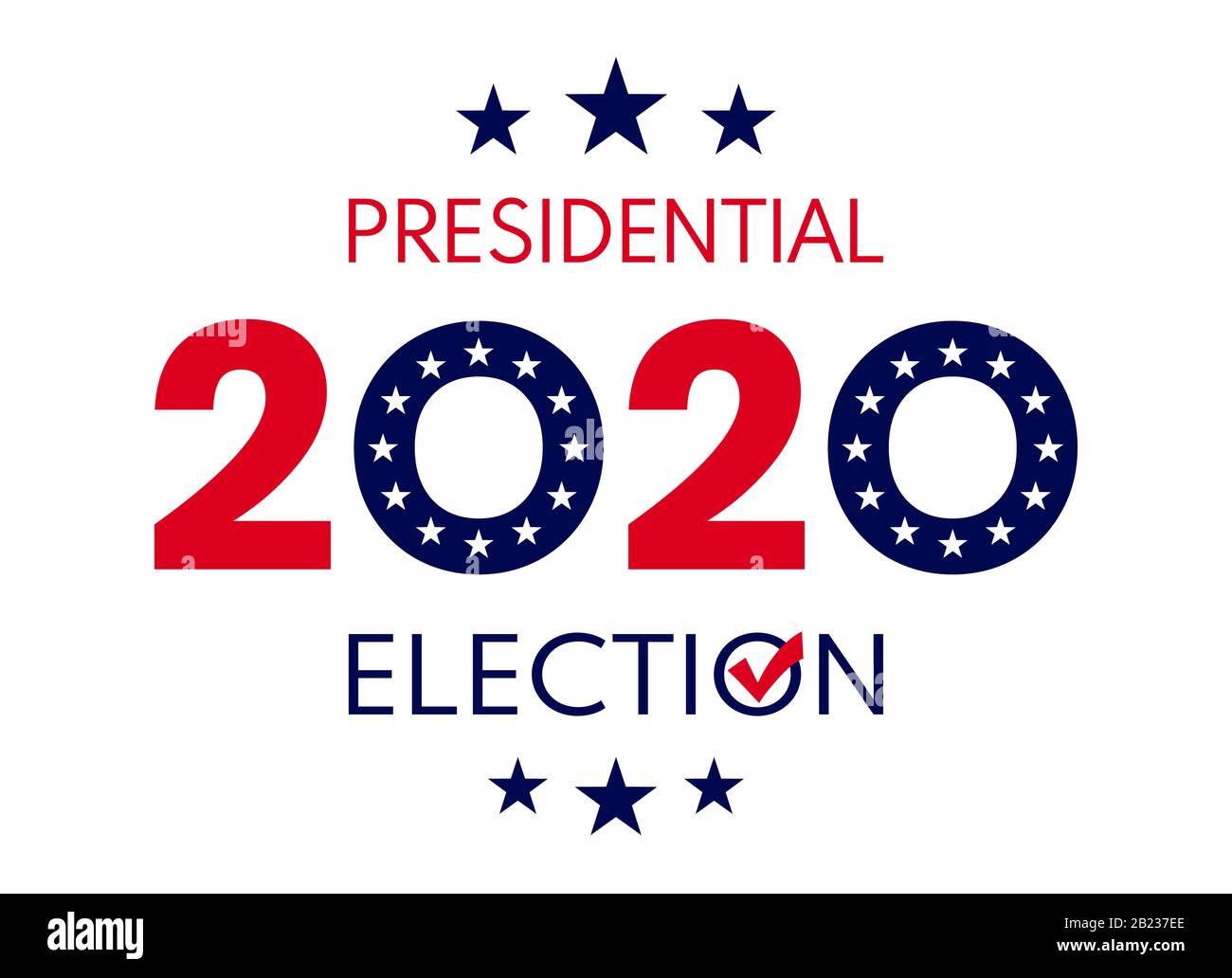 2020 USA Presidential Elections background. Banner for US elections ...