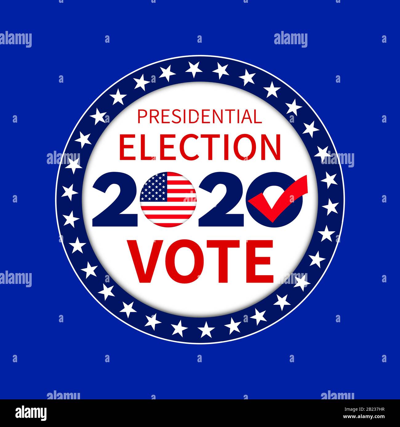 2020 USA Presidential Elections background. Banner for US elections ...