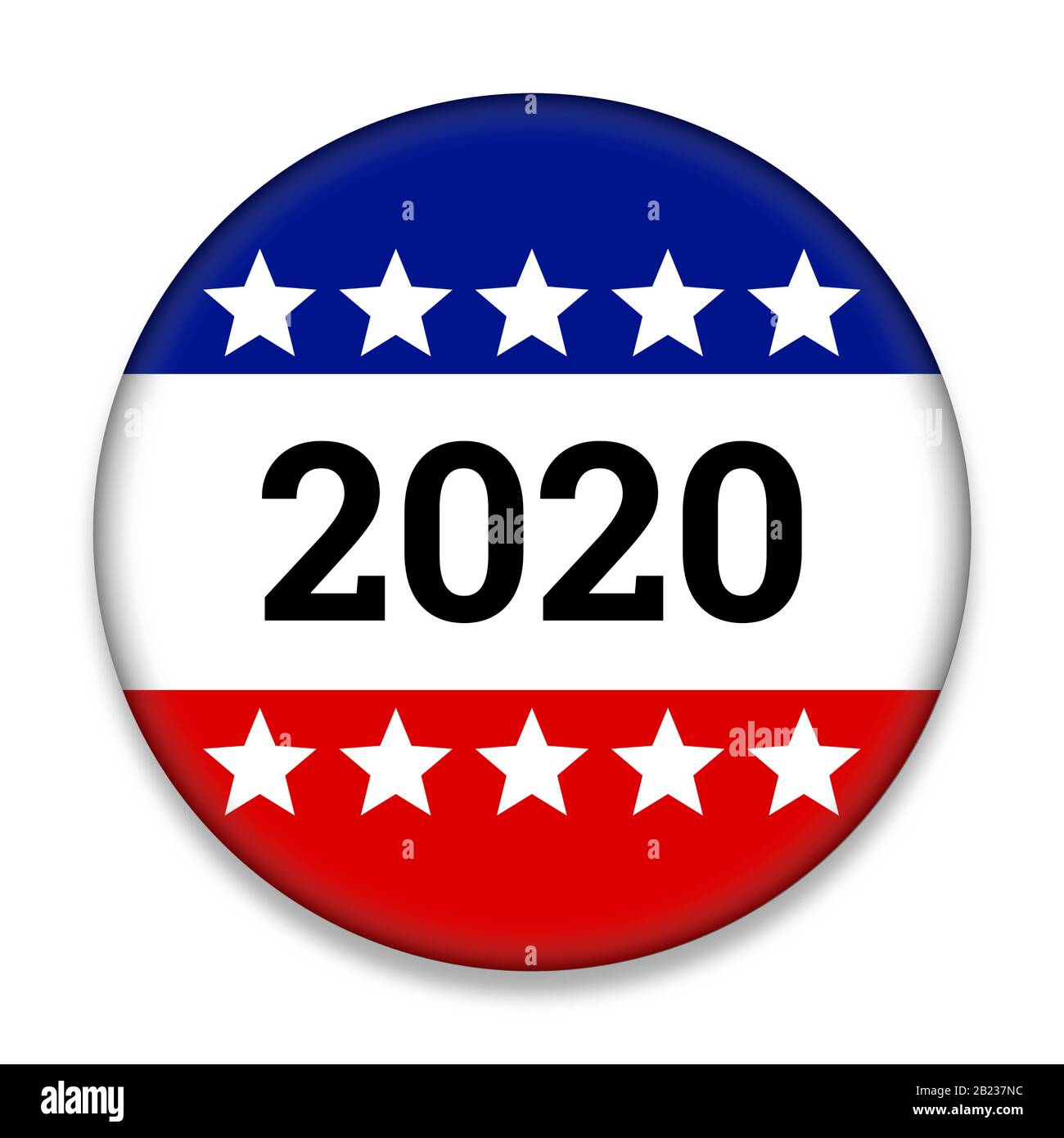 USA 2020 Presidential election background, for pin, badge, election ...