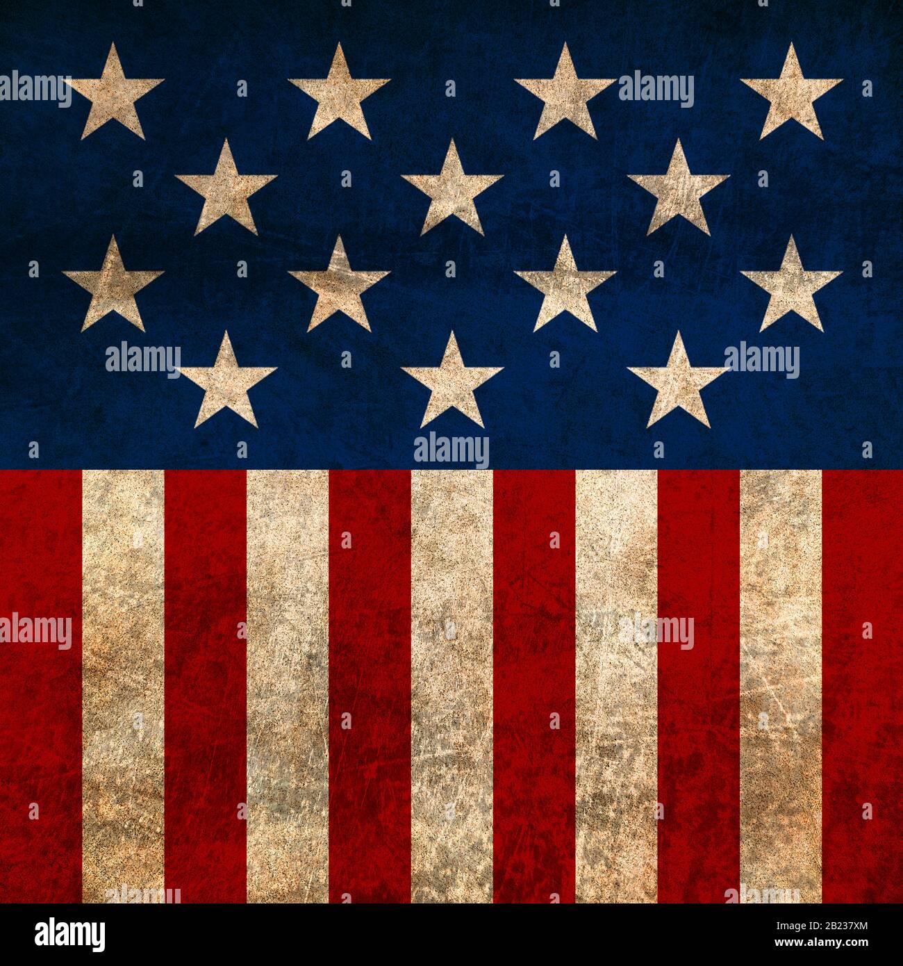 USA background grunge style. USA flag elements superimposed on dirty ...