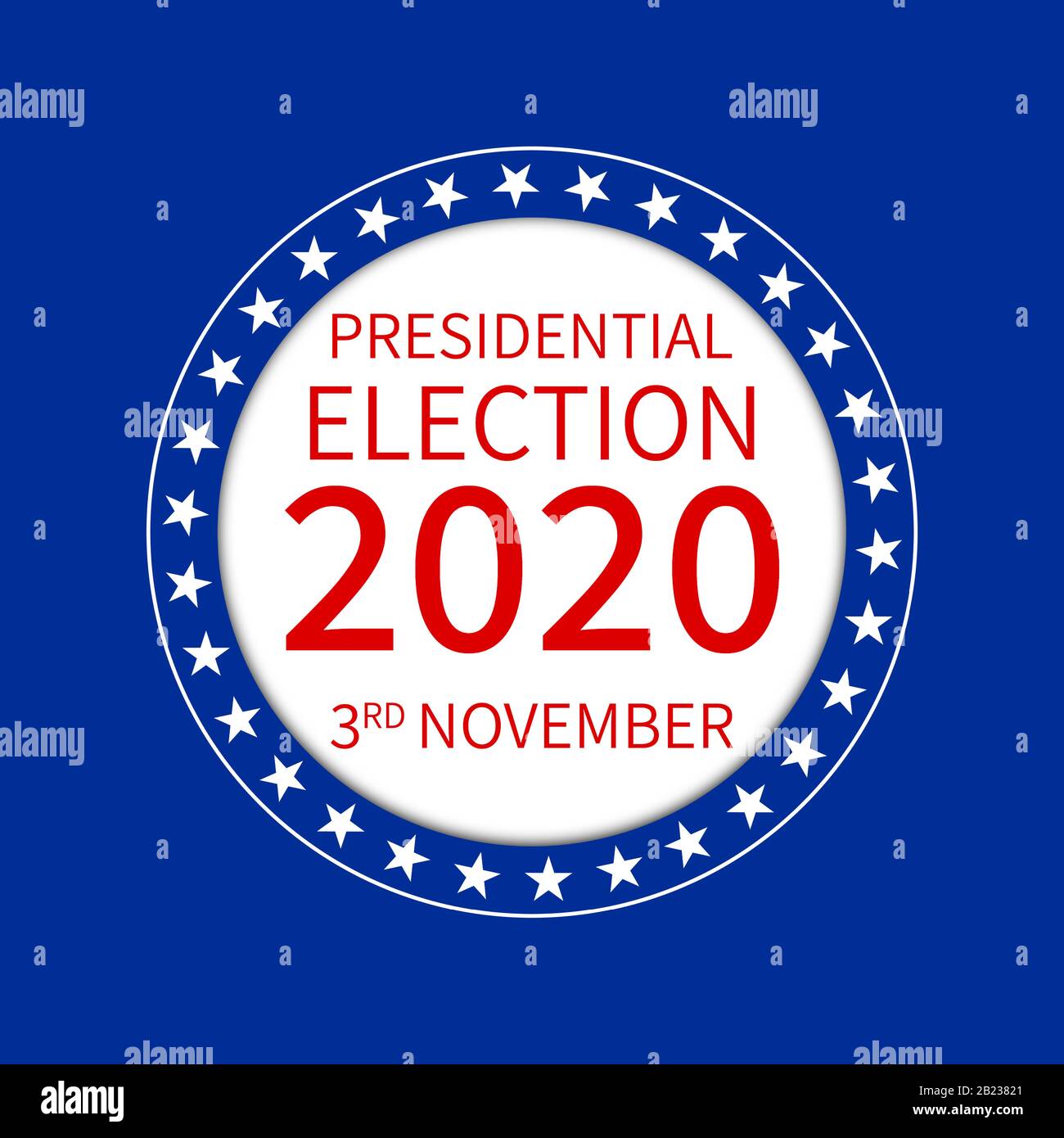 2020 USA Presidential Elections background. Banner for US elections ...