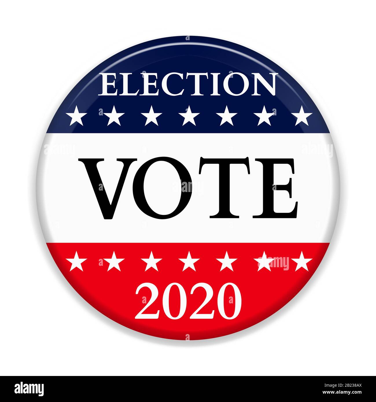 USA 2020 Presidential election background, for pin, badge, election ...