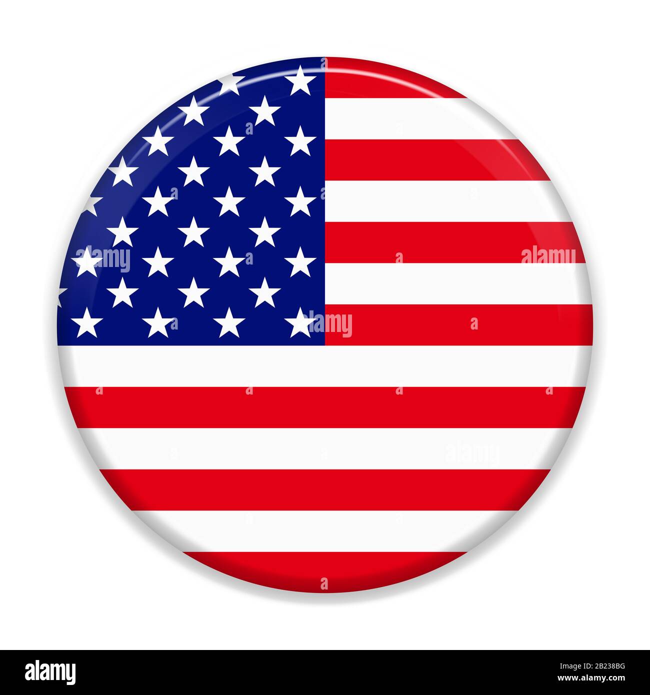 USA election background, for pin, badge, election campaign button Stock ...