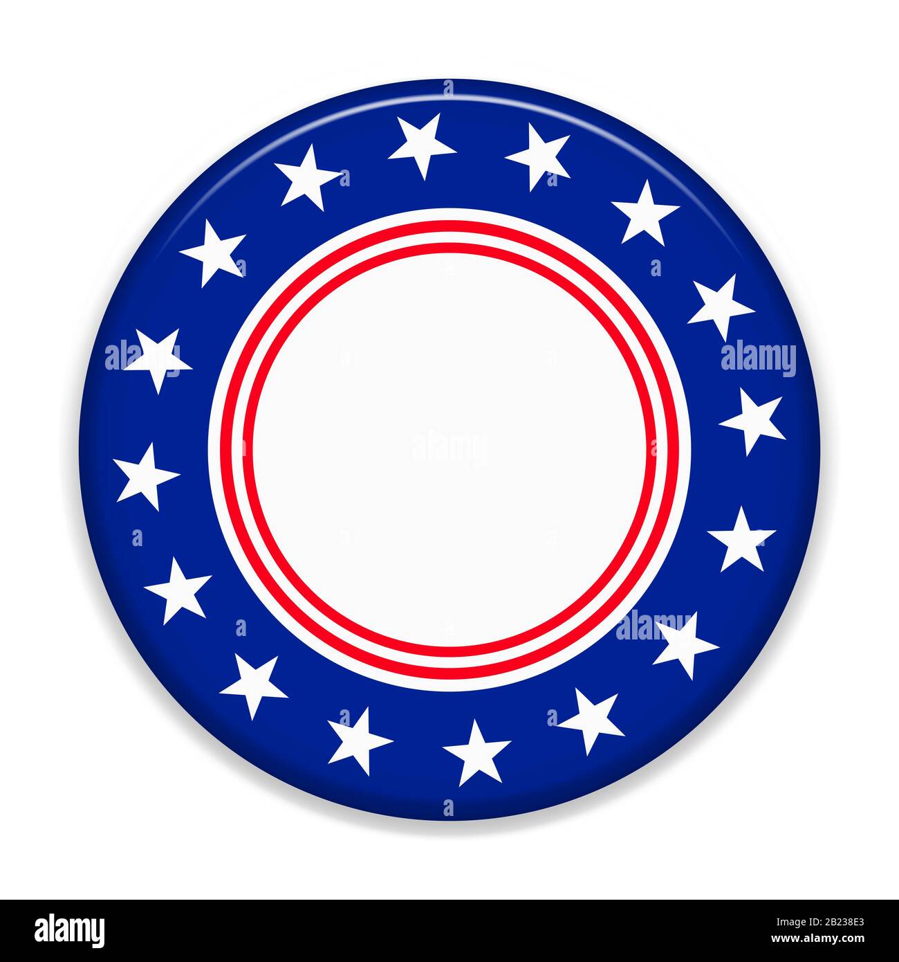 USA election background, for pin, badge, election campaign button Stock ...