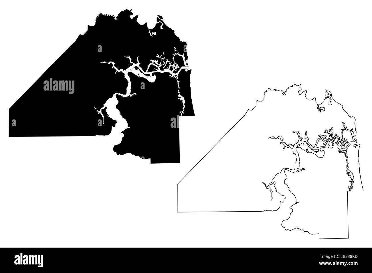 Duval County Map