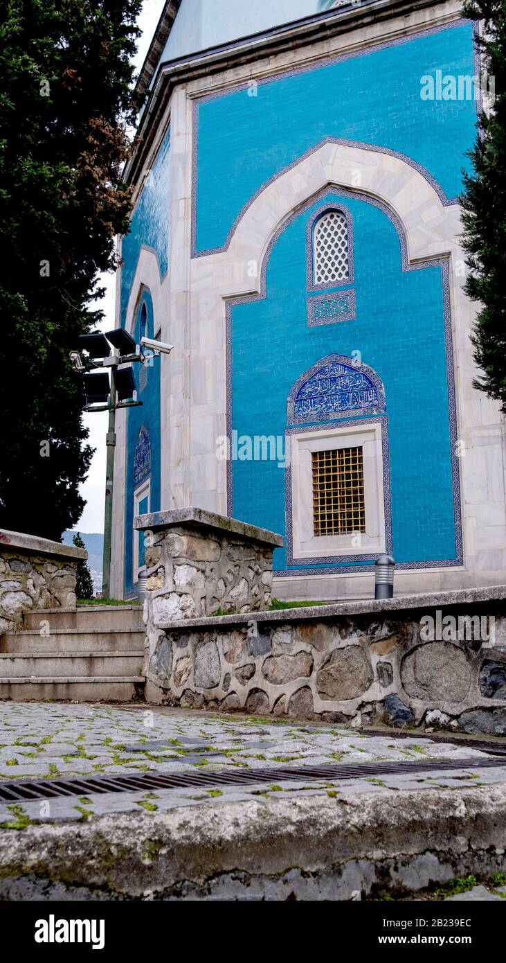Green tomb bursa turkey yesil turbeh hi-res stock photography and ...