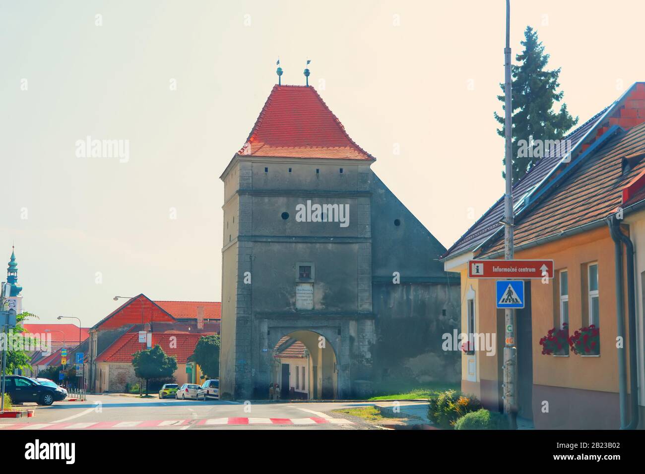 The "Upper Gate", the only remaining fortification gate, and Sturova ...