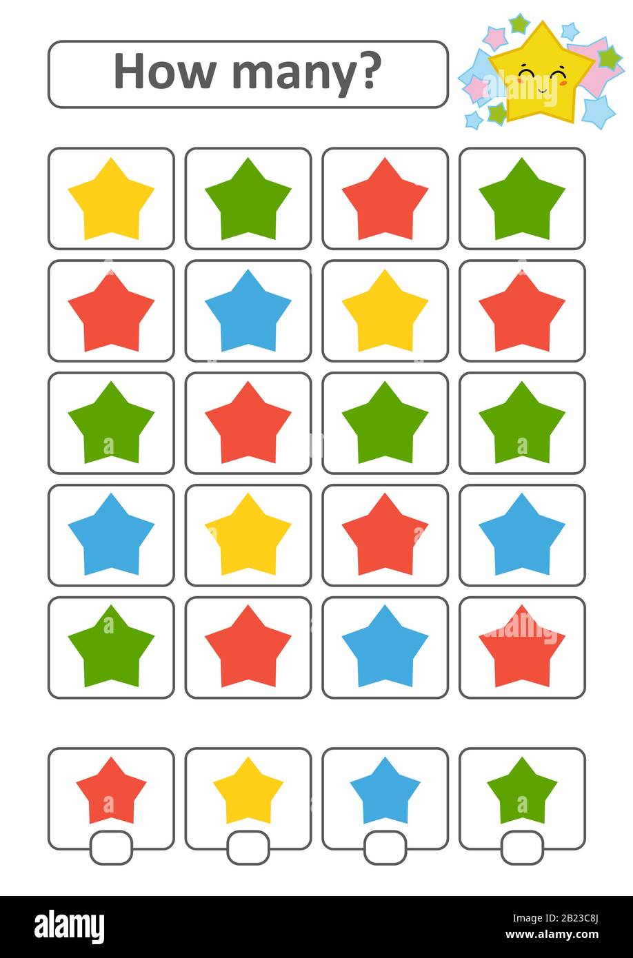 Counting game for preschool children for the development of ...