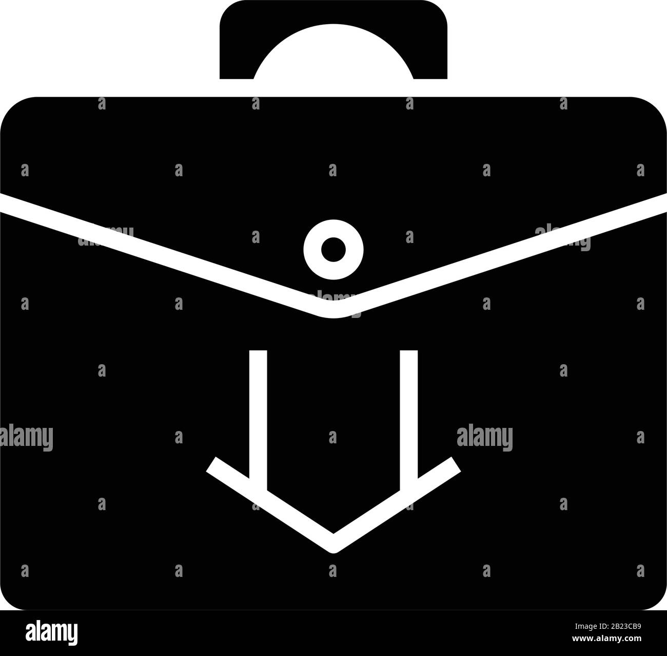 Files storage black icon, concept illustration, vector flat symbol ...