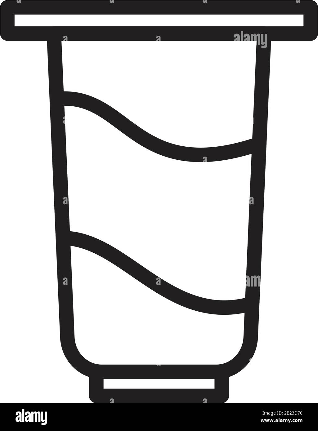 Coffee cup sign icon template black color editable. Coffee cup sign ...