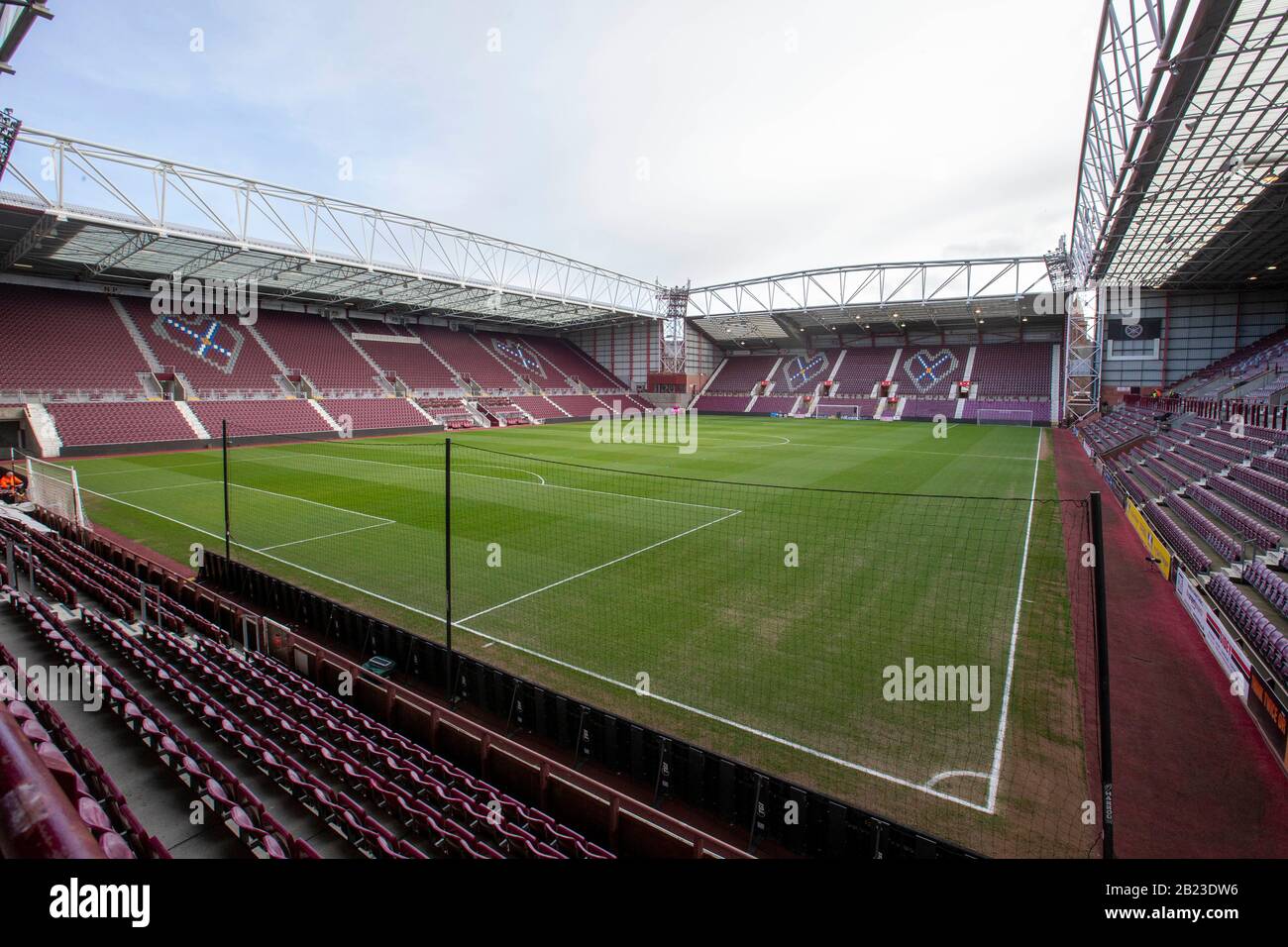 Tynecastle park general view hi-res stock photography and images - Alamy