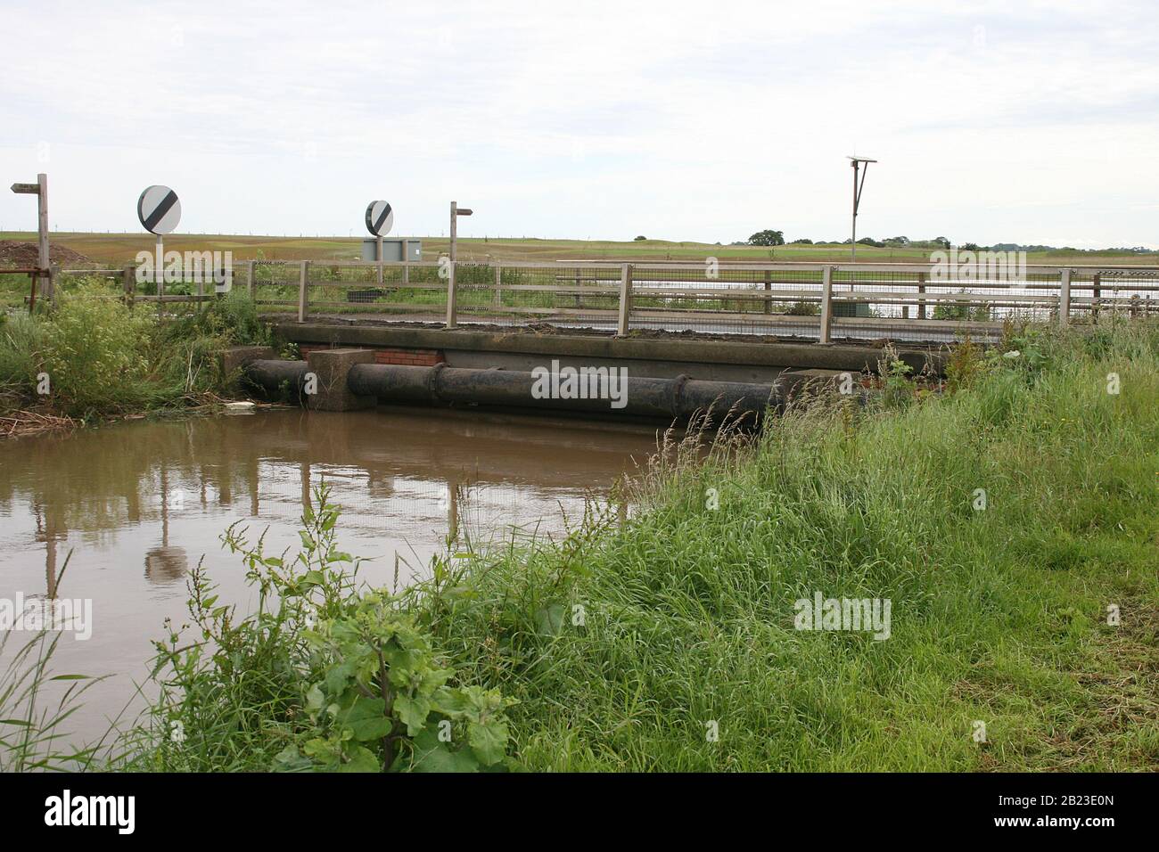 extreme weather, flooding, Burstwick, Yorkshire Stock Photo - Alamy