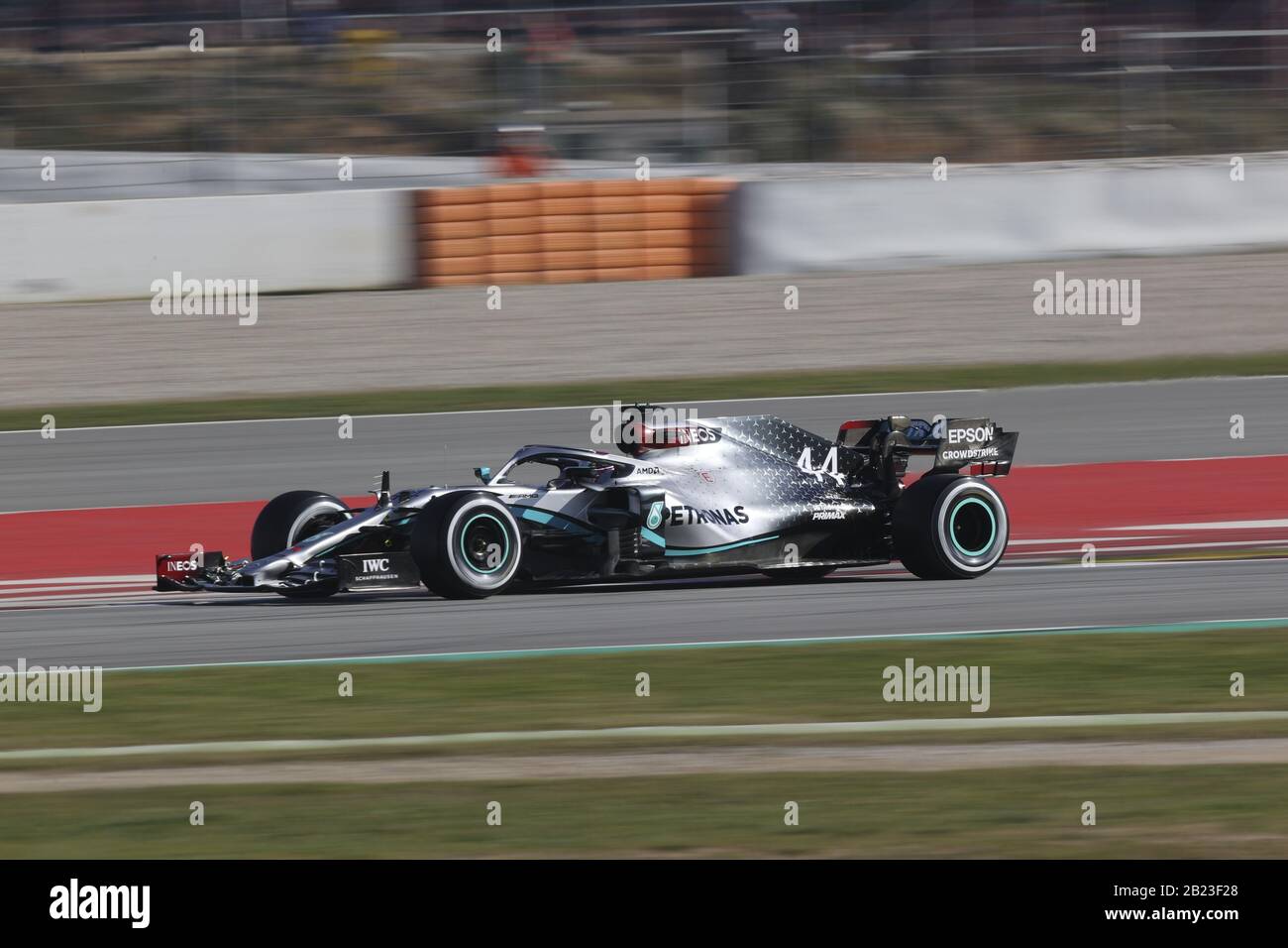 lewis hamilton (gbr) mercedes amg f1 w11 during Pre-season Testing 2020 ...