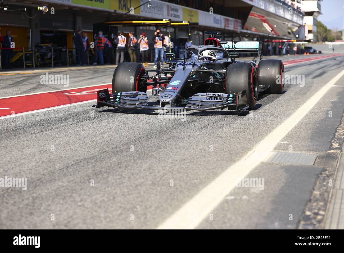 lewis hamilton (gbr) mercedes amg f1 w11 during Pre-season Testing 2020 ...