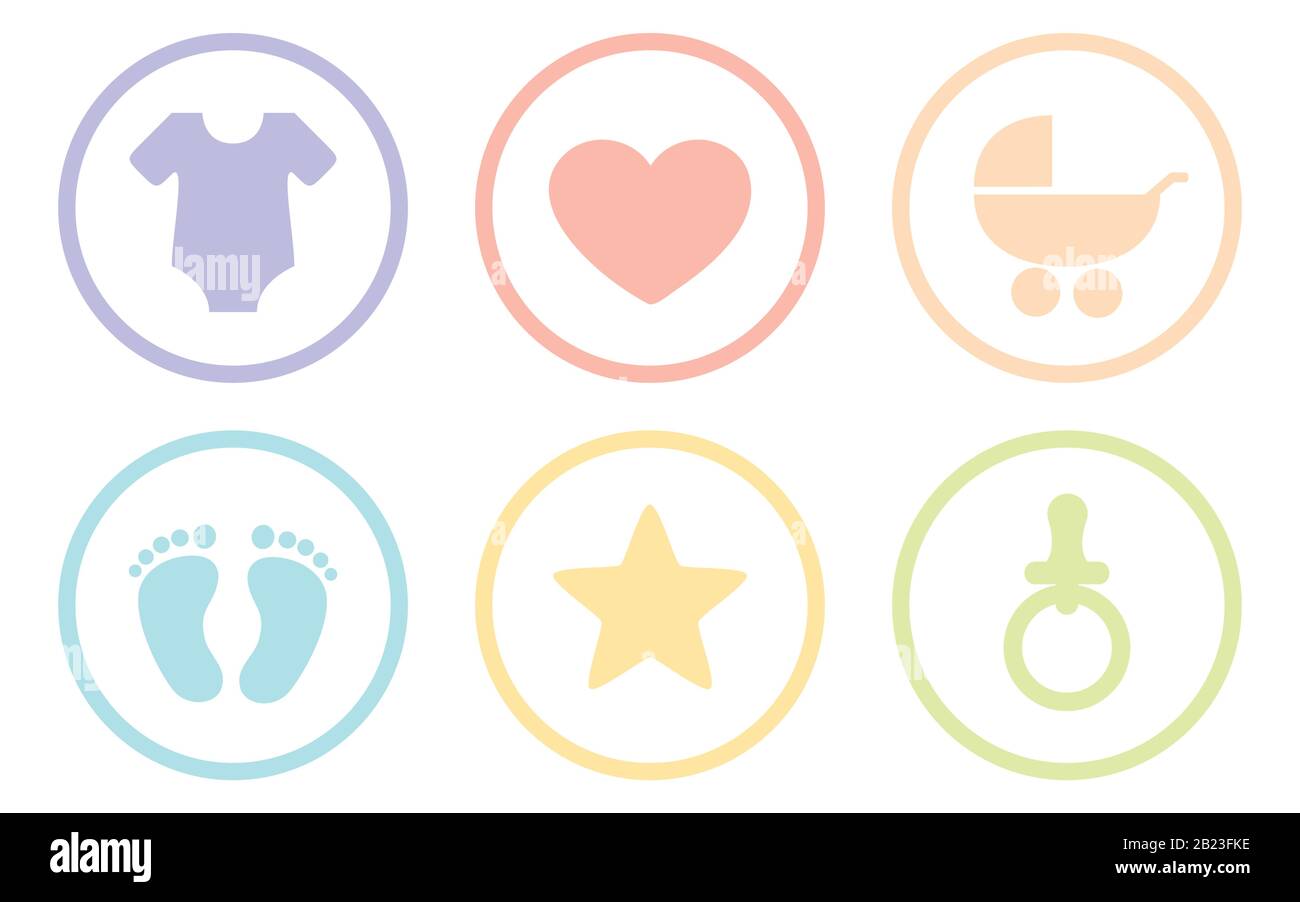 Baby symbol hi-res stock photography and images - Alamy