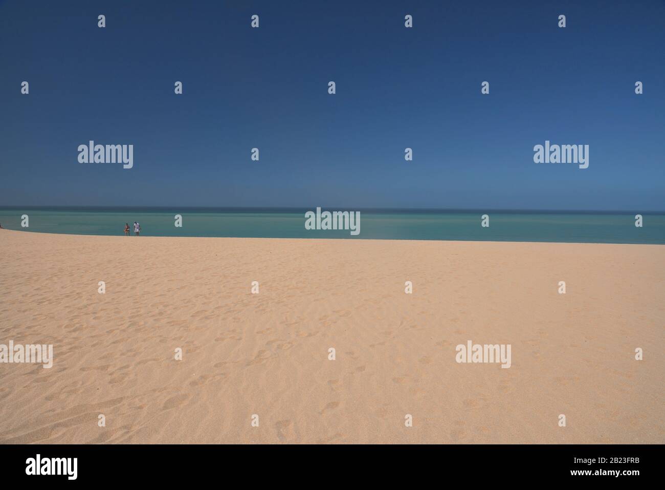 Caribbean meets the desert at Taroa Beach, Punta Gallinas, northern tip ...