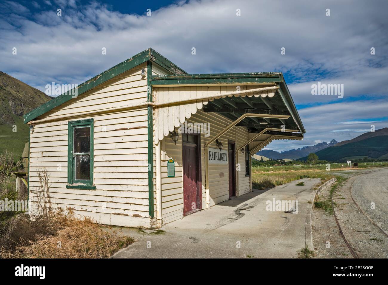 Abandoned Fairlight Railway Terminus, the southern terminus for ...