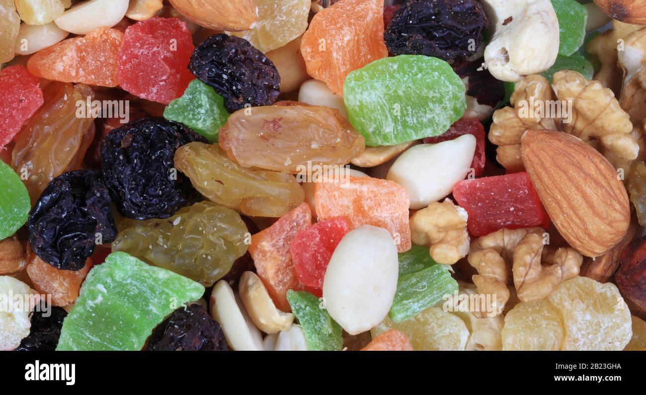 set of dried fruit Stock Photo - Alamy