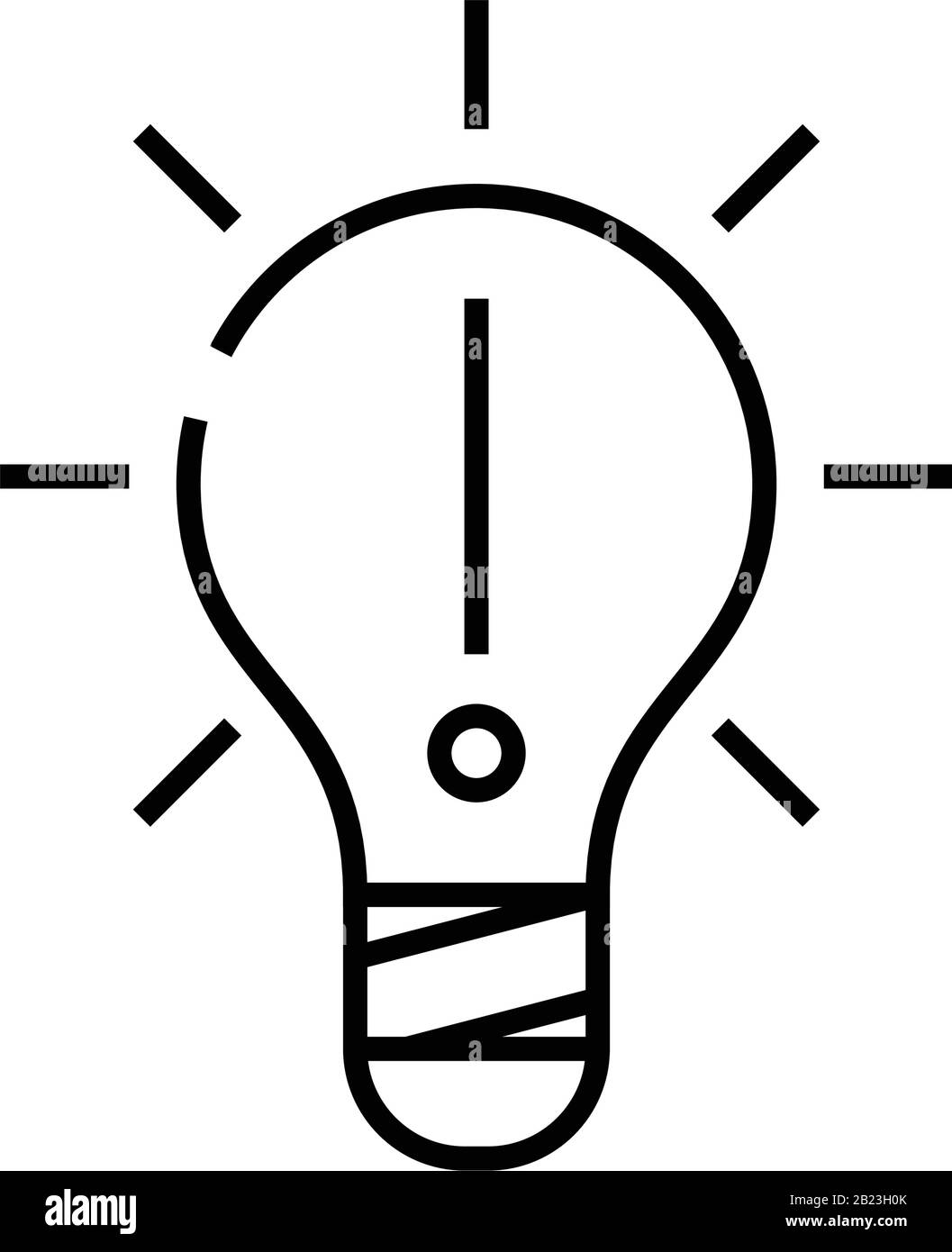 Product idea line icon, concept sign, outline vector illustration ...