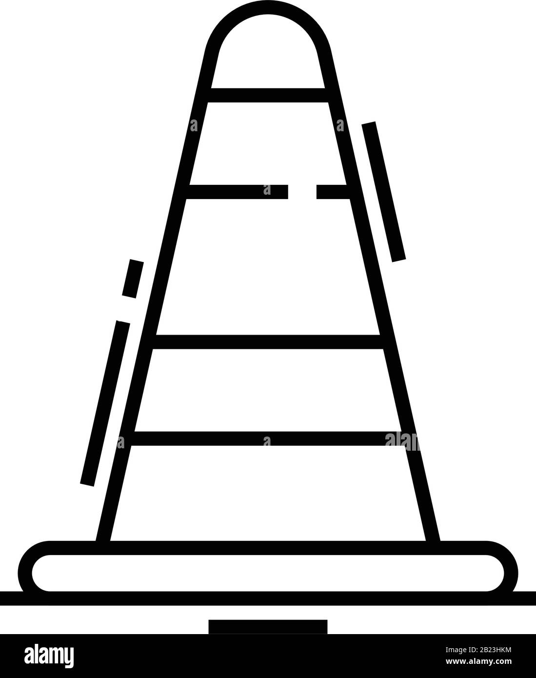 Pendulum line icon, concept sign, outline vector illustration, linear ...