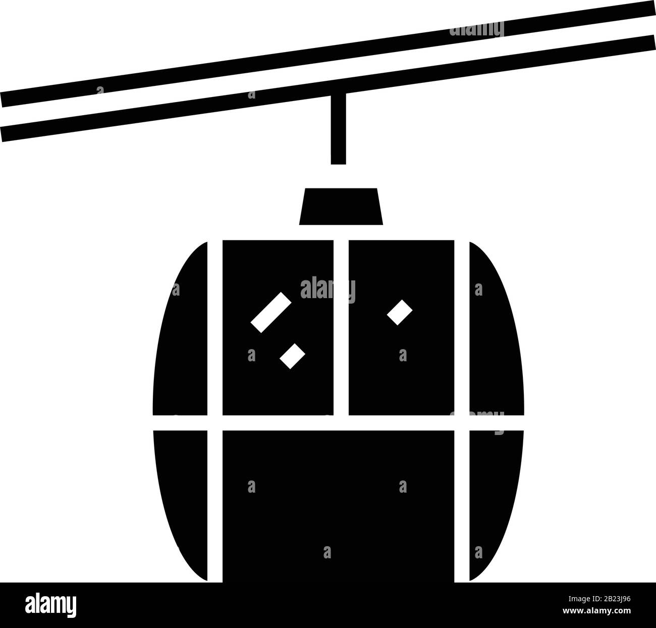 Funicular railroad Cut Out Stock Images & Pictures - Alamy