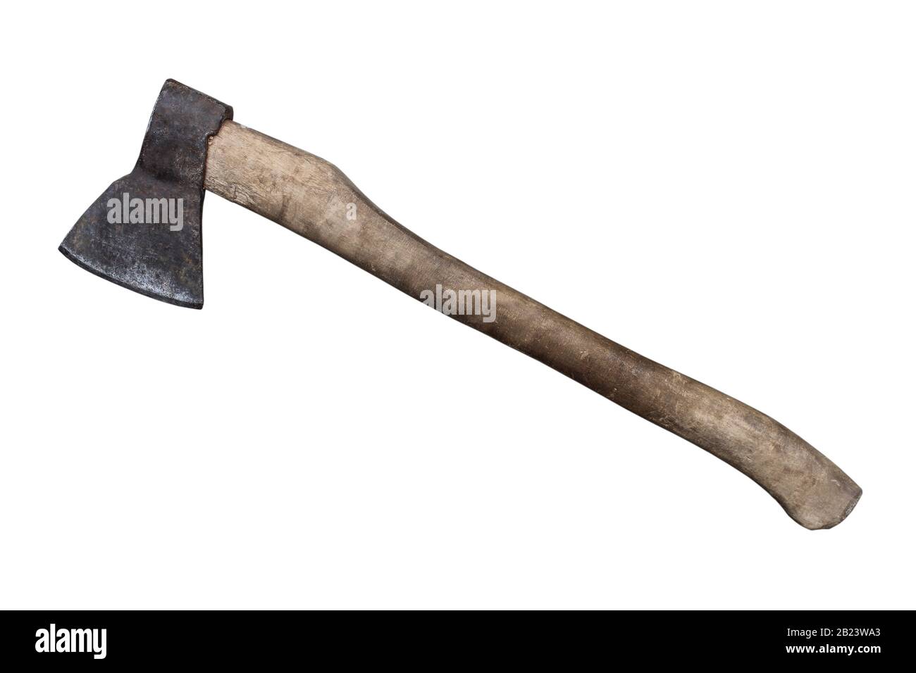 Big old ax isolated on white Stock Photo - Alamy