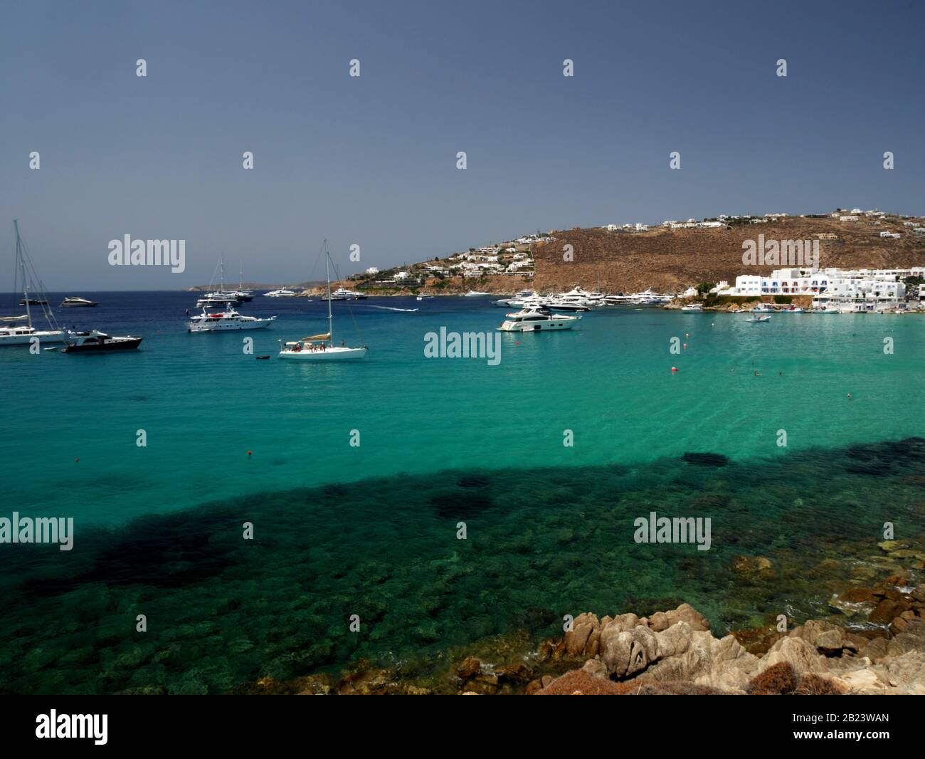 Platys gialos beach hi-res stock photography and images - Alamy