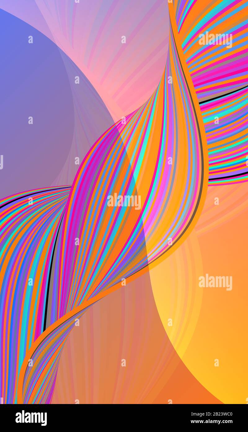 Dynamic color abstract wave background Stock Vector Image & Art - Alamy