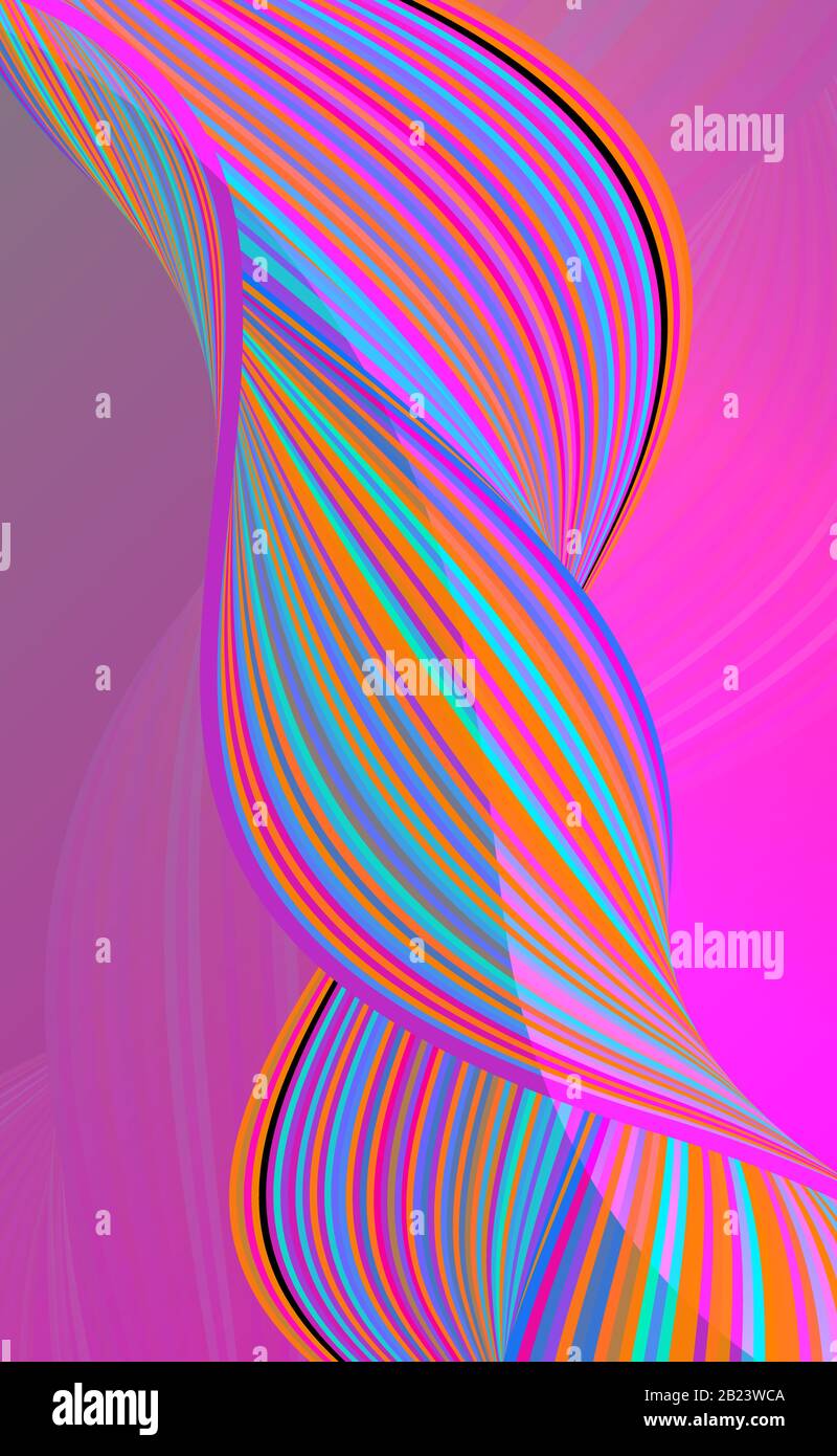 Dynamic color abstract wave background Stock Vector Image & Art - Alamy