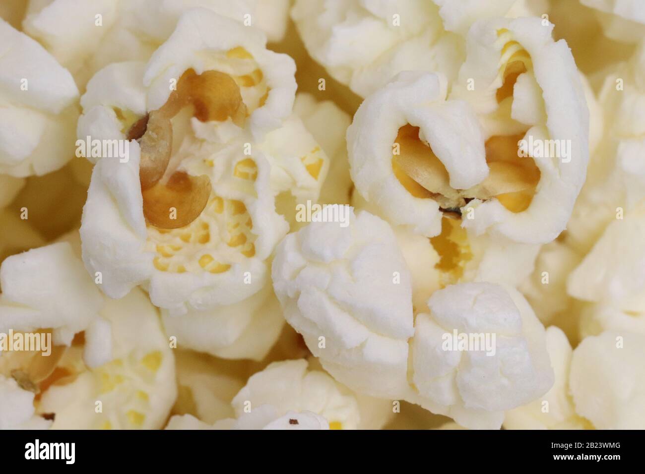 Macro photography of pop corn Stock Photo - Alamy