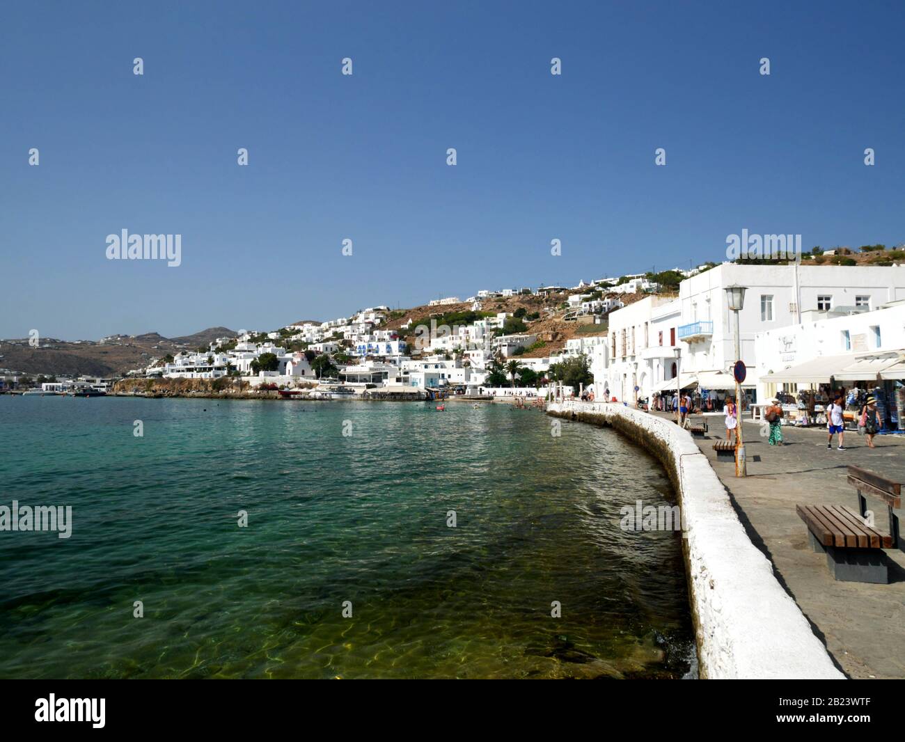 Mykonos town hi-res stock photography and images - Alamy