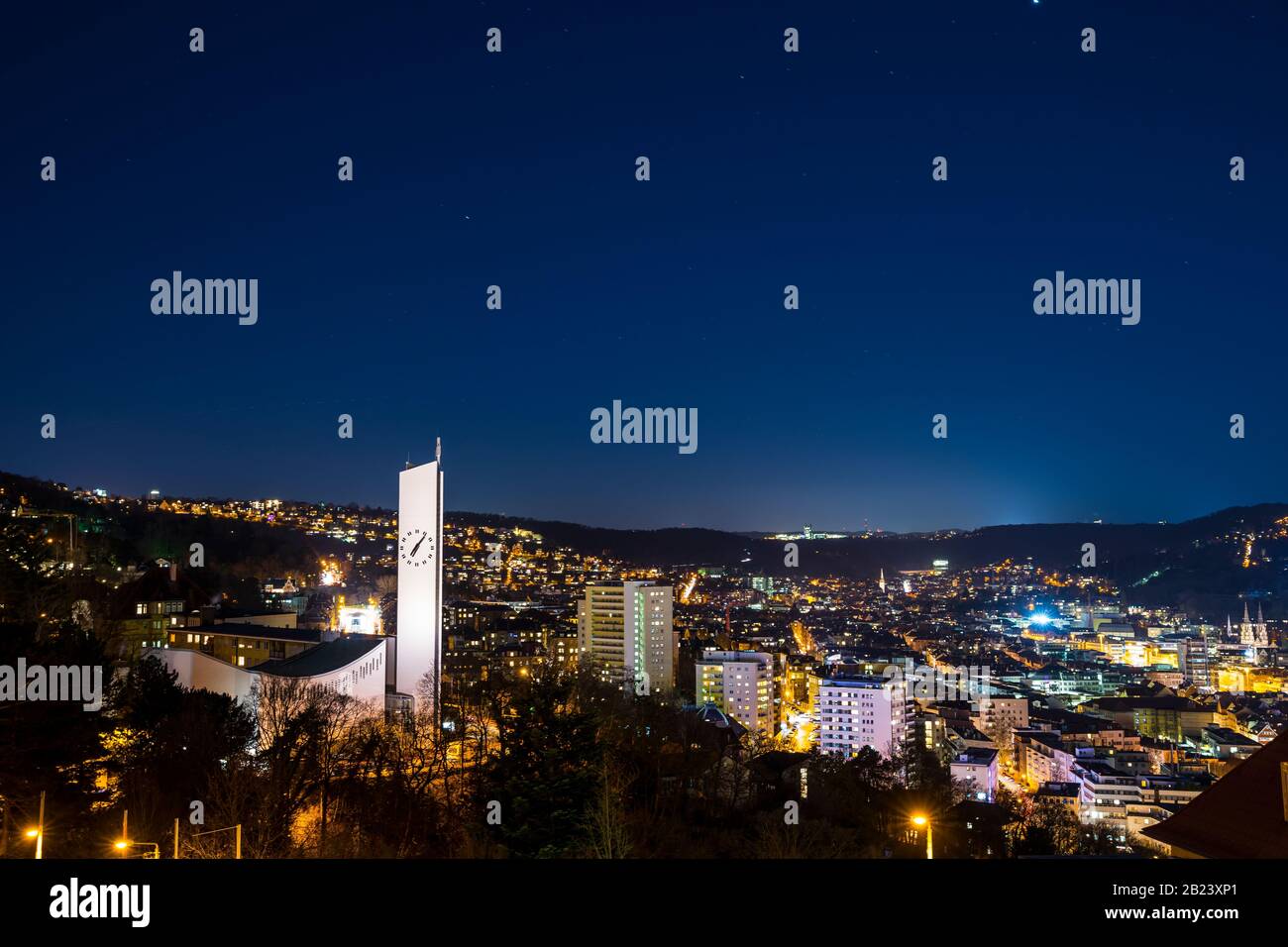 Starry sky winter germany hi-res stock photography and images - Alamy