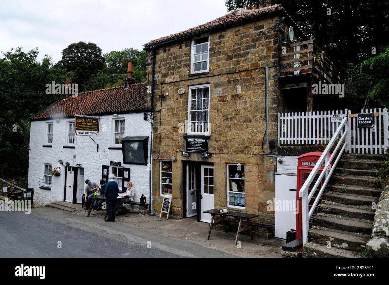 Birch hall inn beck hole hi-res stock photography and images - Alamy