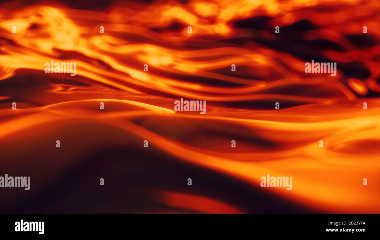 Abstract Lava Background, bright orange curved lines Stock Photo - Alamy