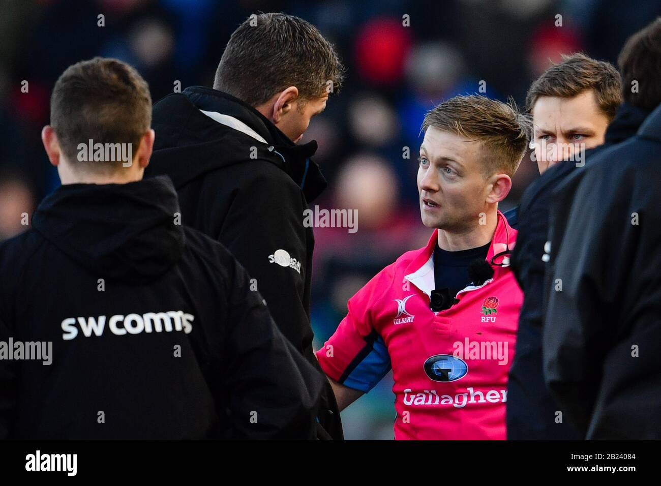 Referee christophe ridley hi-res stock photography and images - Alamy