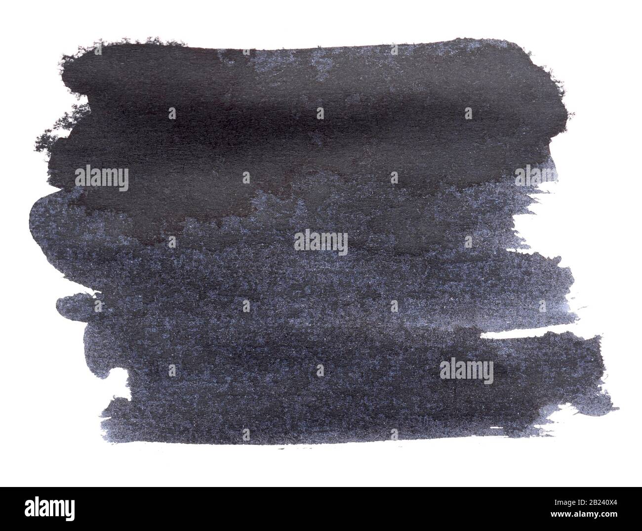 Black ink isolated on white background Stock Photo - Alamy
