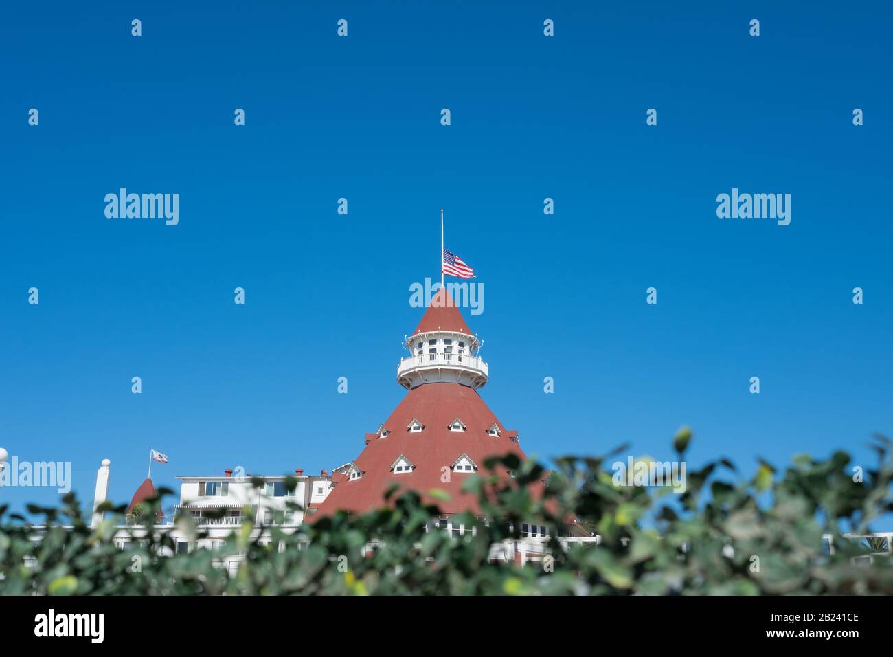 The rotunda of the Hotel del Coronado, Coronado, San Diego, California ...