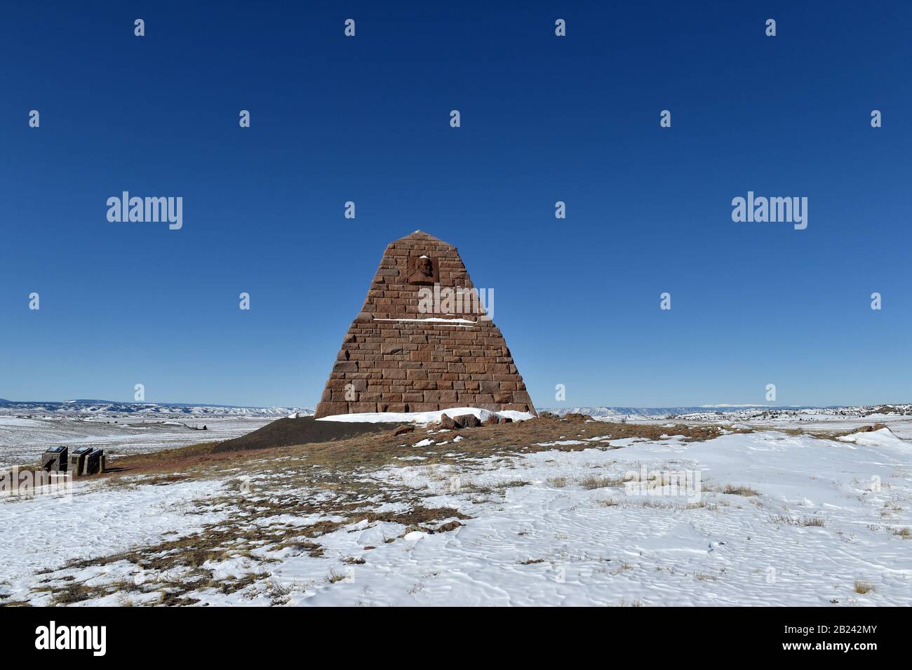 Ames monument wyoming hi-res stock photography and images - Alamy