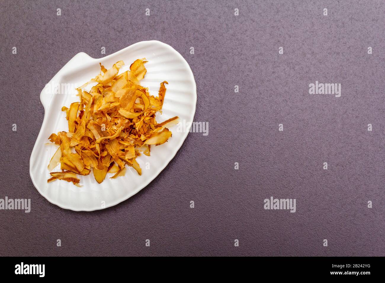 Tuna shaving katsuobushi, bonito flakes, ingredient of japanese soup ...