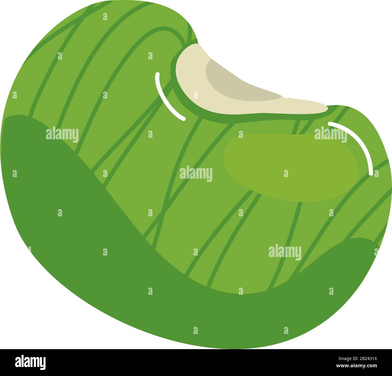 bean seed organic isolated icon Stock Vector Image & Art - Alamy