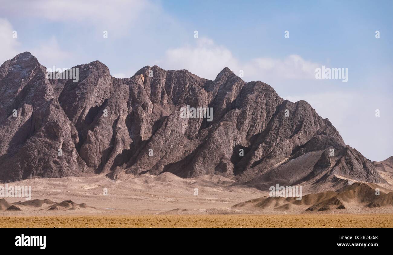barren mountains on the rocky desert landscape Stock Photo - Alamy