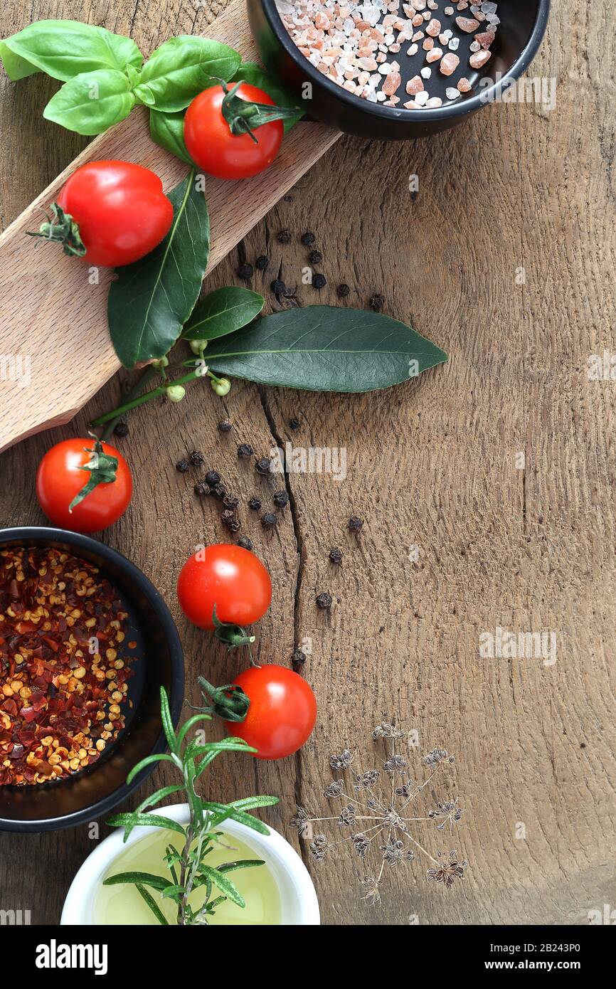 Multiple vegetable on black marble top Stock Photo - Alamy