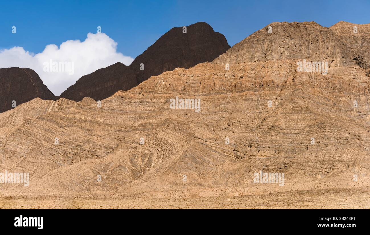 barren mountains on the rocky desert landscape Stock Photo - Alamy
