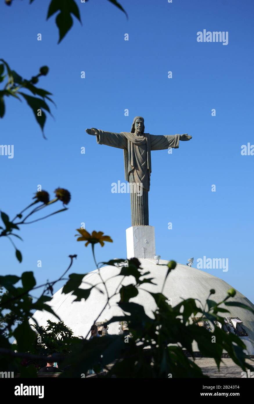 Christ the Redeemer statue, Puerto Plata, Dominican Republic Stock ...