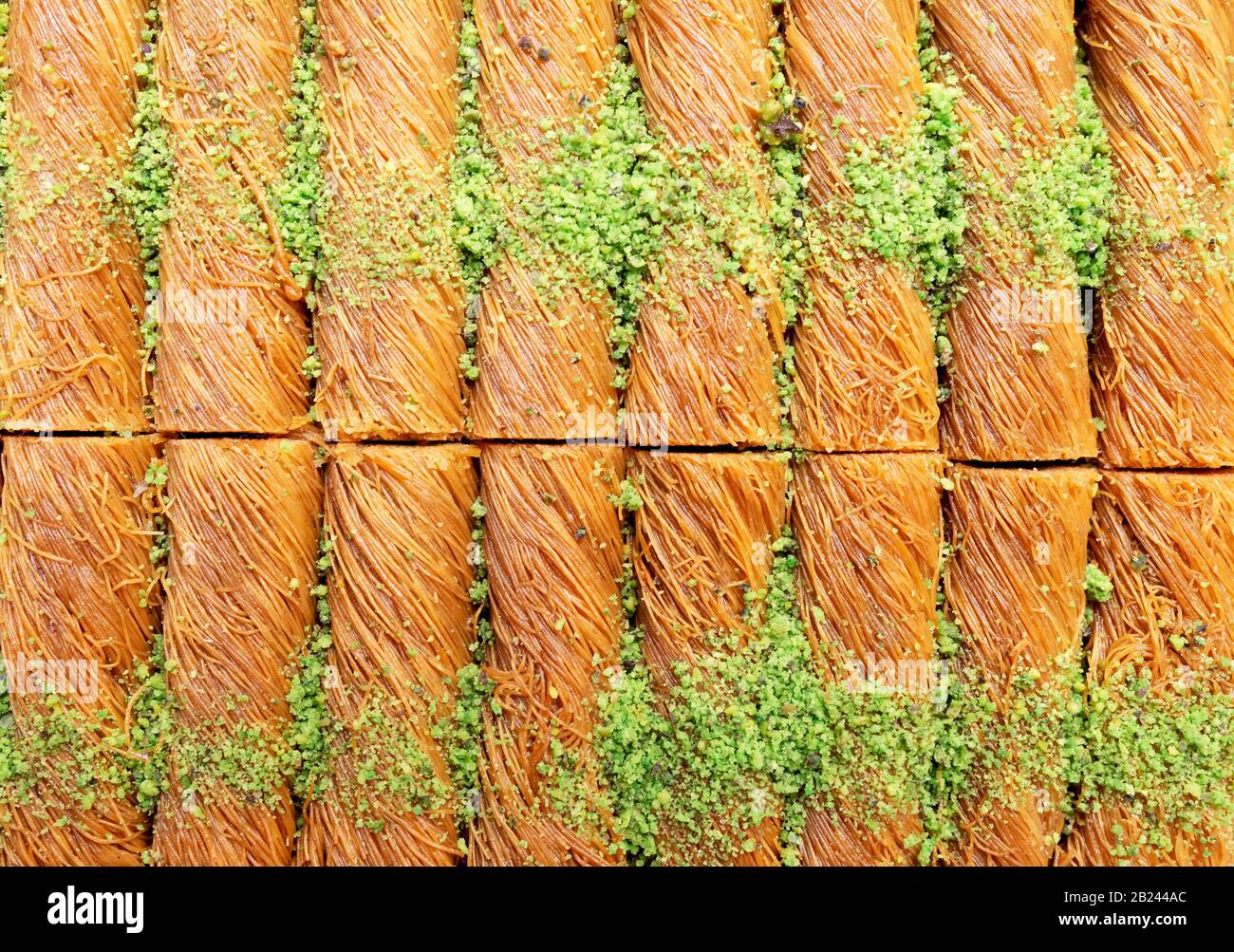 Kunafa background hi-res stock photography and images - Alamy