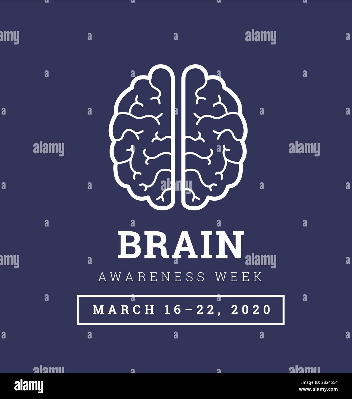 Neuroscience brain illustration hi-res stock photography and images - Alamy