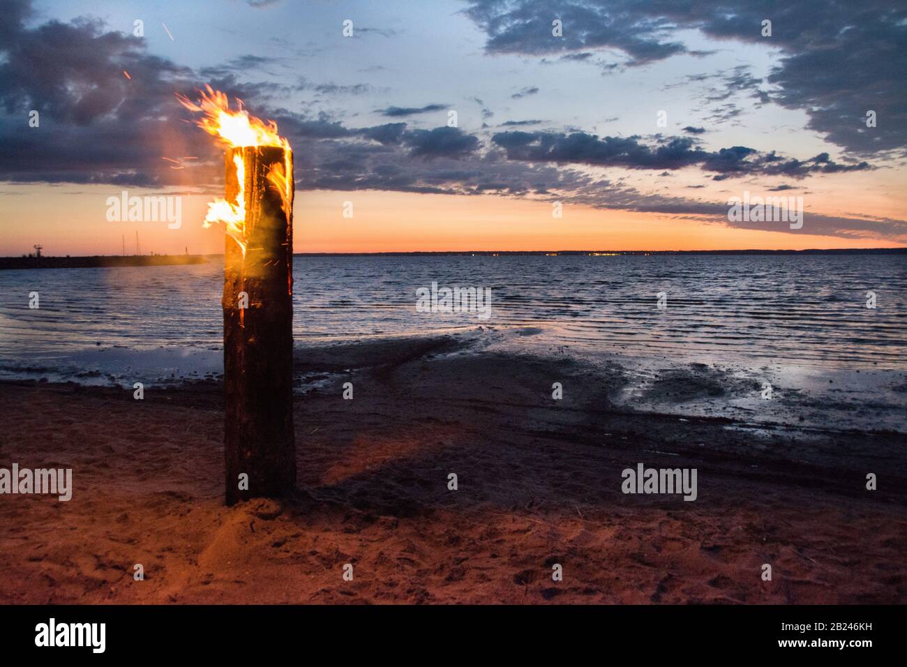 Sea Fire High Resolution Stock Photography and Images - Alamy