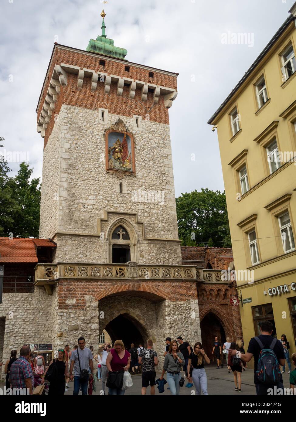 Florians gate florianska street hi-res stock photography and images - Alamy